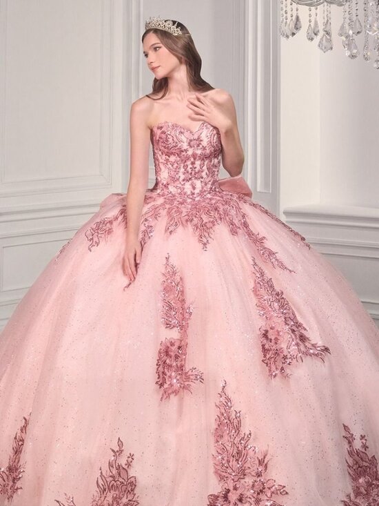 Cinderella | Dresses | New Blush Romantic Sequins Embellished Long ...